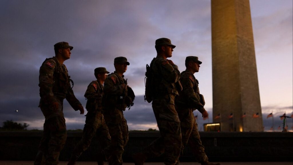 Just 38% of Americans Support Trump's Use of Troops to Police DC ...