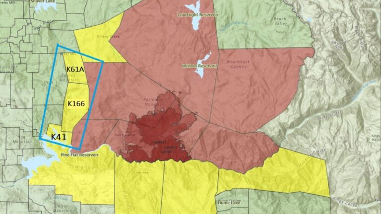 Garnet Fire Prompts New Evacuation Warnings in Fresno County - GV Wire