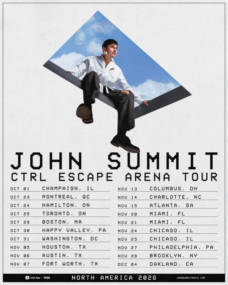 John Summit Announces 2026 North American Arena Tour - GV Wire